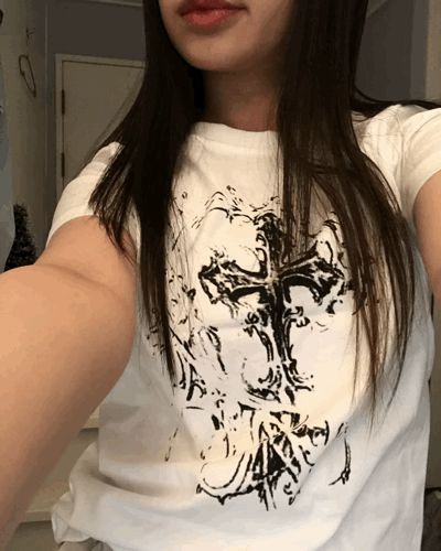 ダンブル y2k 半袖Tシャツ 3color | いつでも送料0円ーNO.1レディスファッション韓国通販 amood(アムード）